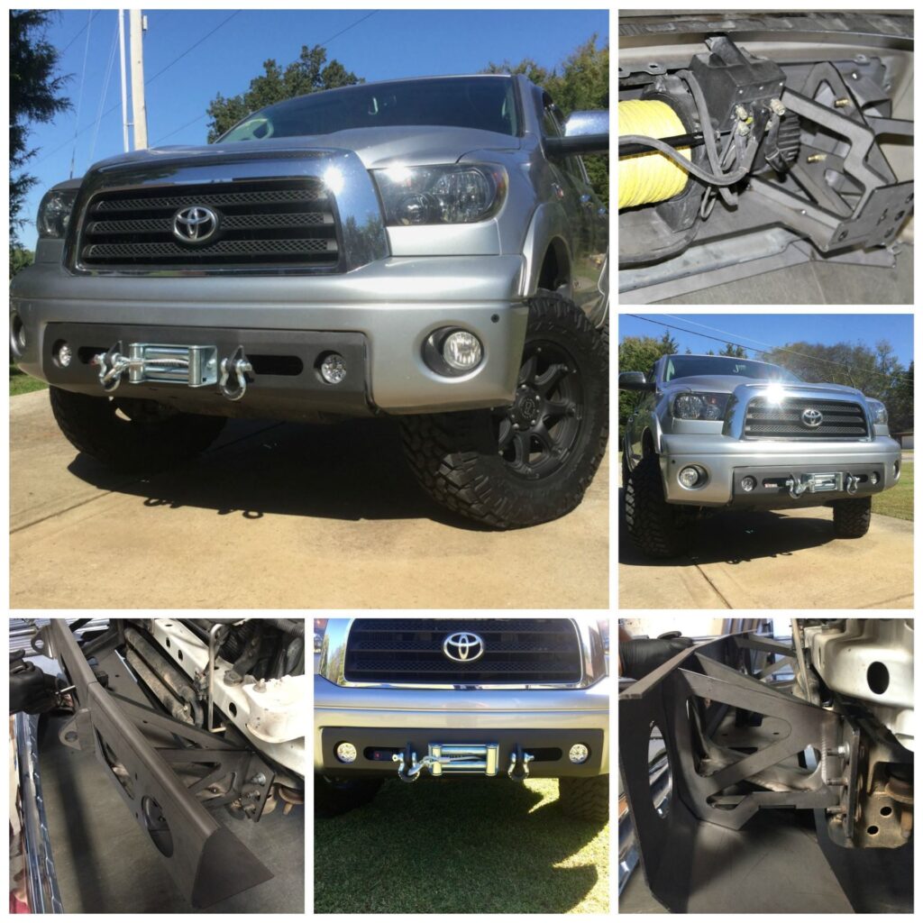 DEMELLO FRONT BUMPER | TOYOTA 4RUNNER 2003-09 | FLAT TOP / 3 HOOP ...