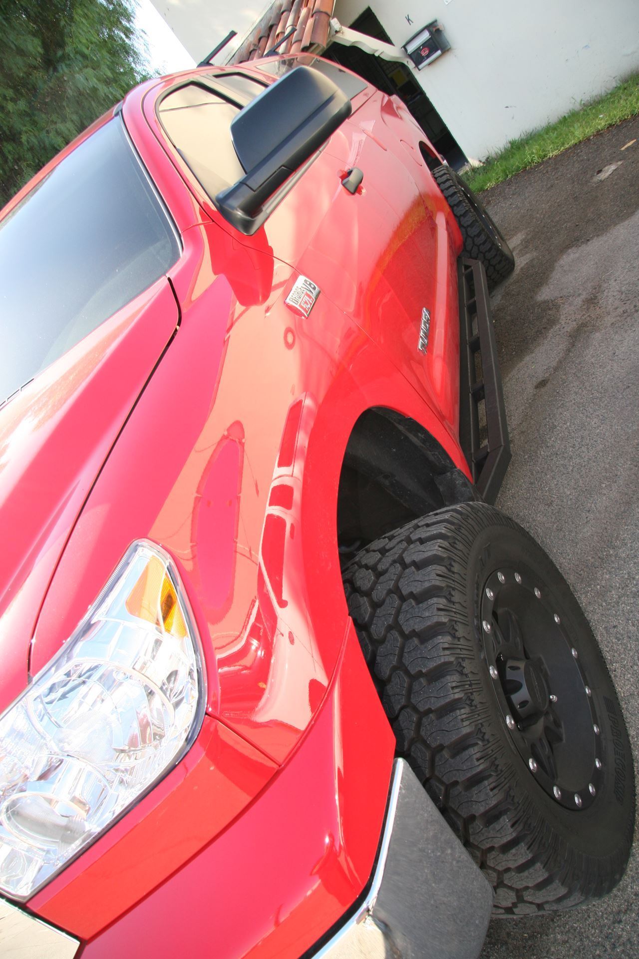 DEMELLO OFFROAD ROCK CRUSHER SLIDERS / STEPS | Toyota Tundra 2007-2017 ...
